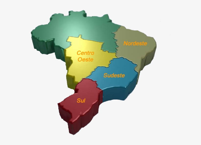 Uzal Engenharia Mapa Brasil - Mapa Do Brasil 3d Png Transparent PNG ...