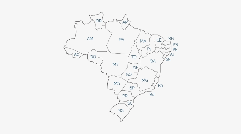 Download Selecione Um Estado Para Ver Suas Unidades - Transparente Mapa ...