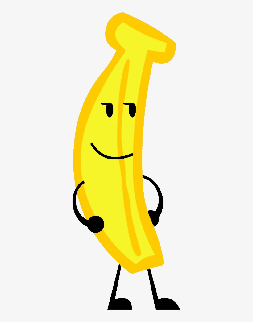 Banana Standing - Standing Banana Transparent PNG - 349x964 - Free ...