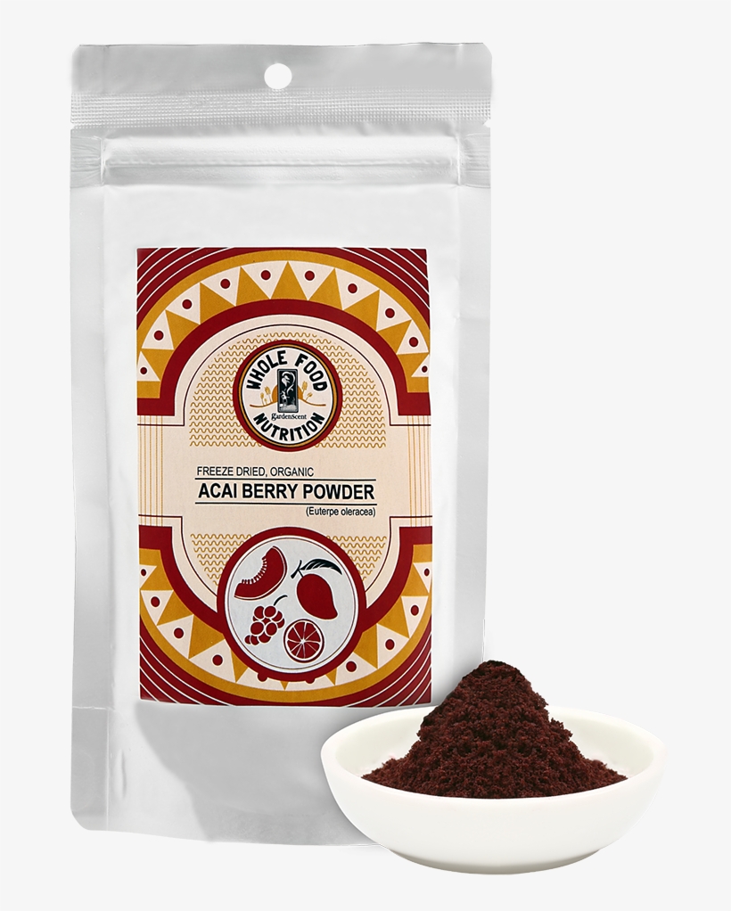 Organic Freeze-dried Acai Berry Powder - Acai Berry Transparent PNG ...