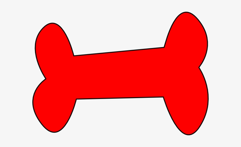Red Dog Bone Clipart Transparent PNG - 600x422 - Free Download on NicePNG