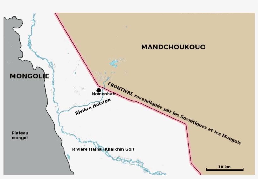 Khalkhin Gol Map Fr - Khalkhin Gol Battle Map Transparent PNG ...