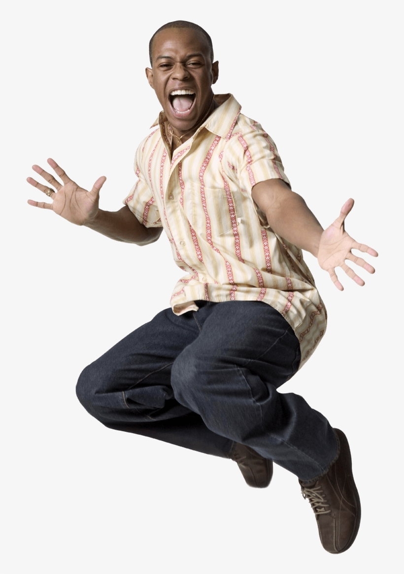 Guy Jumping - Black Man Jumping Png Transparent PNG - 755x1125 - Free ...