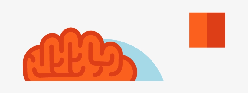 Brain Dude Question Mark - Graphic Design Transparent PNG - 800x260 ...