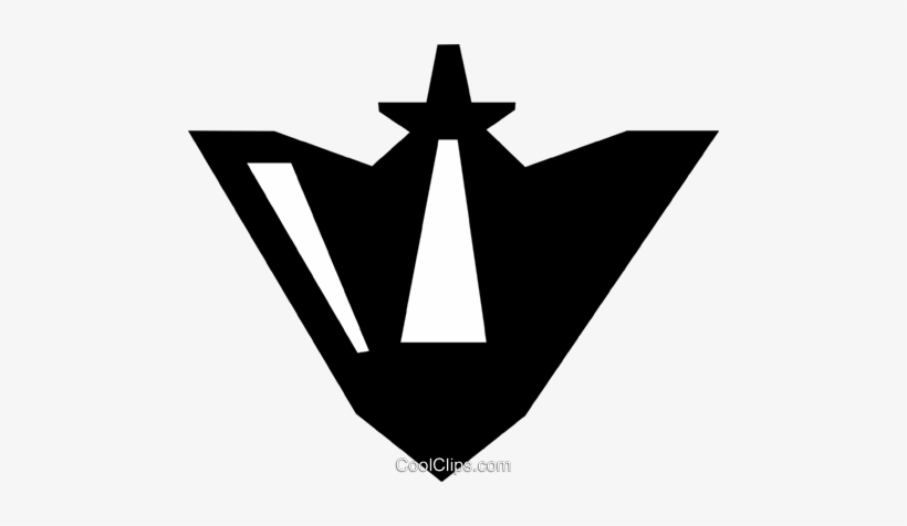 Stealth Bomber Royalty Free Vector Clip Art Illustration - Emblem ...