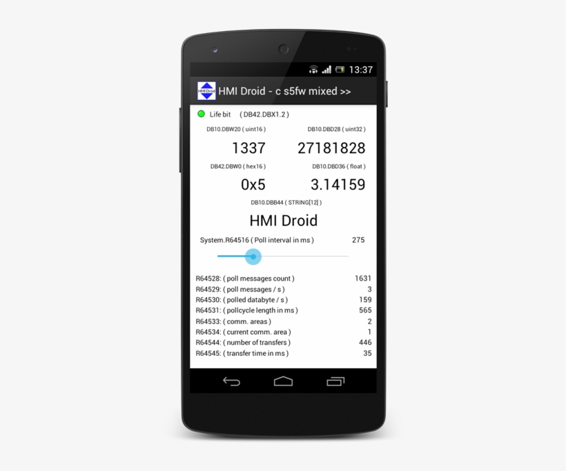 Hmi Android Radio Button Phone Smartphone Tablet Droid - Cell Phone ...