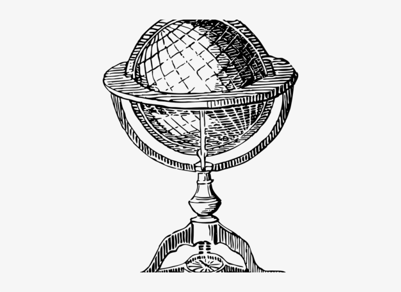 Globe Asset - Globe Vintage Free Vector Transparent PNG - 400x516 ...