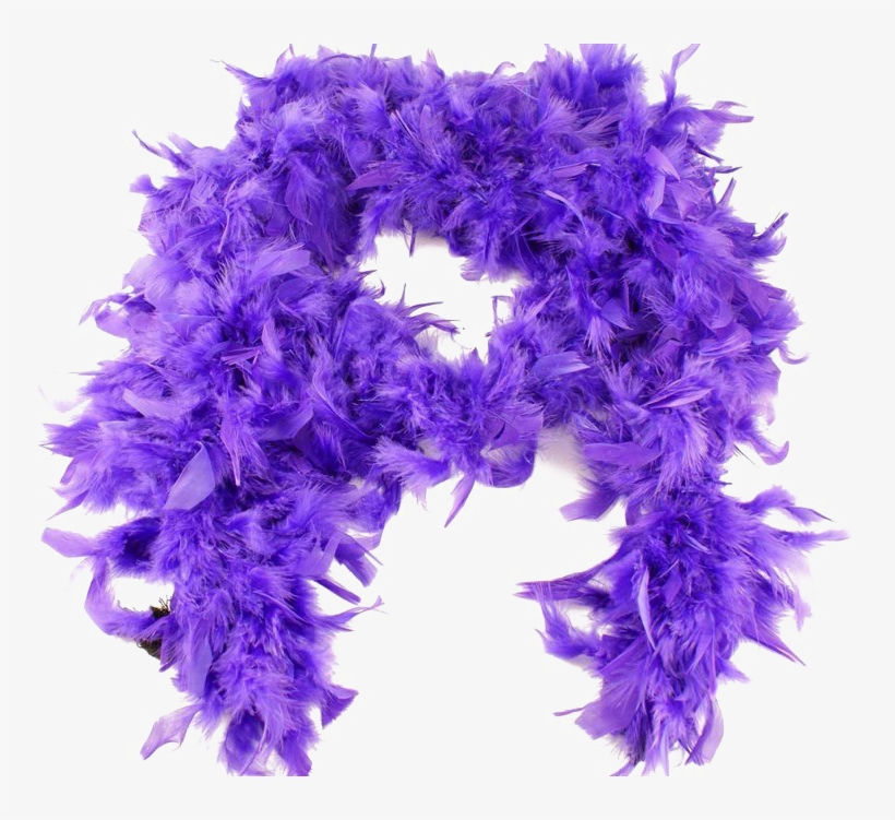 Feather Boa Free Png Image - Purple Feather Boa Transparent PNG ...