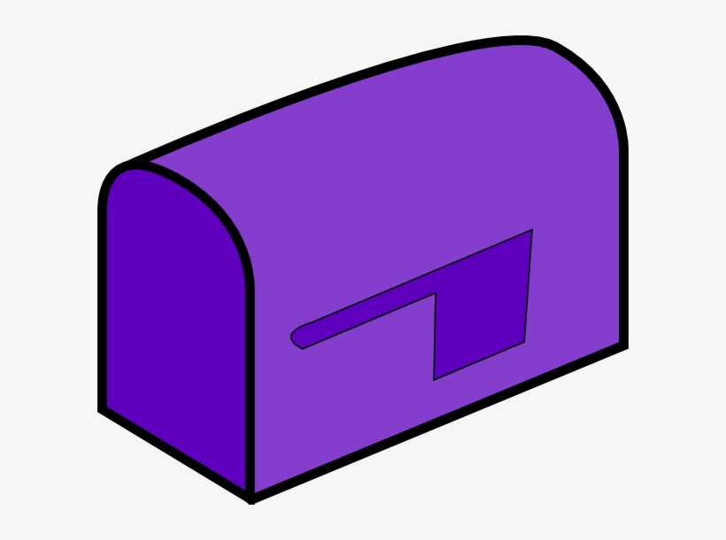 Purple Mailbox Clip Art - Purple Mailbox Clipart Transparent PNG ...