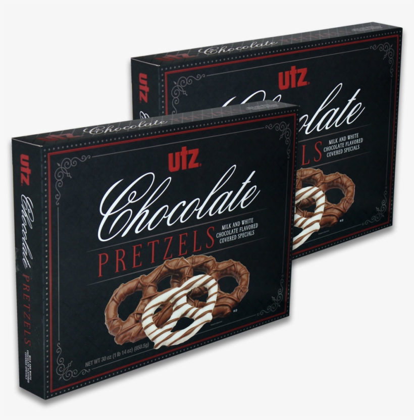 Utz Chocolate Pretzels, Milk & White Chocolate Flavored - Pretzel ...