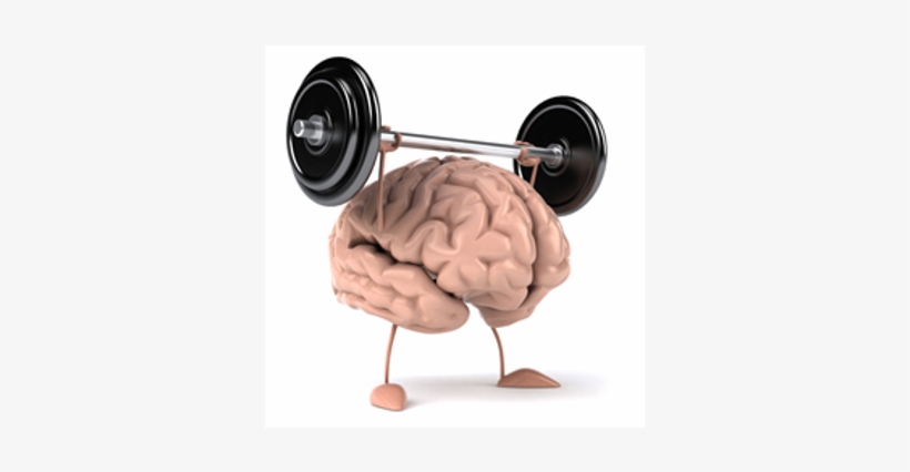 Brain Lifting Weights - Brain Training Transparent PNG - 460x345 - Free ...