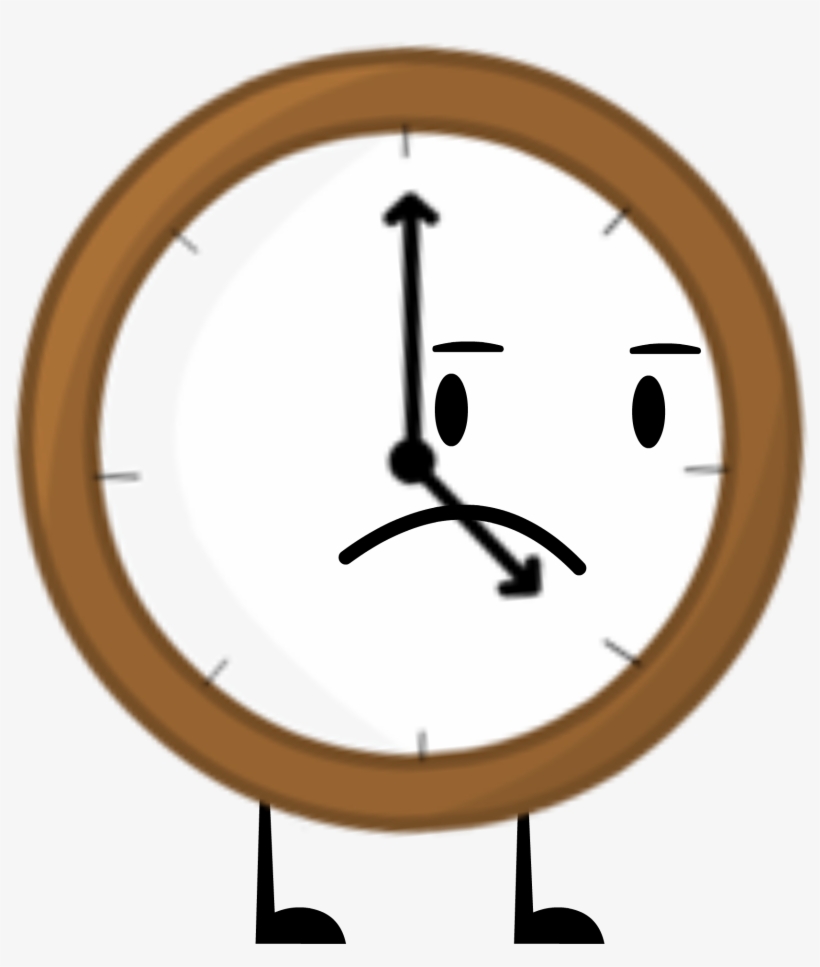 Clock Pose - Battle For Dream Island Clock Transparent PNG - 2008x2009 ...