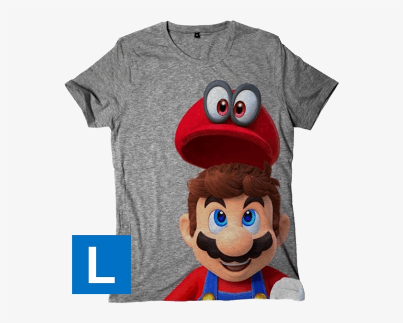 Super Mario Odyssey Mario & Cappy Unisex T-shirt - Nintendo Super Mario ...