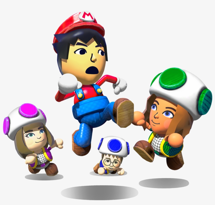 Nintendo Land Characters - Mii Nintendo Land Transparent PNG ...