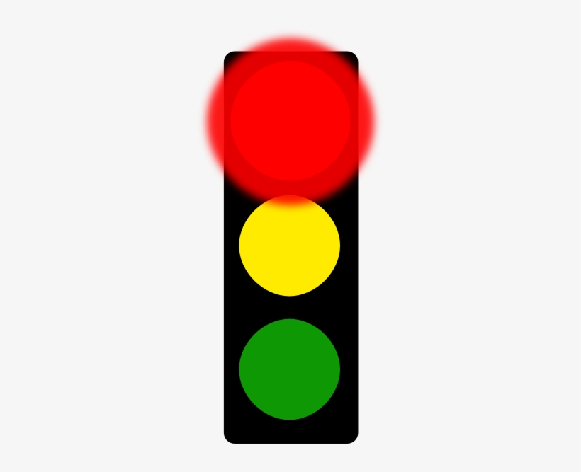 Flashing Red Light Clipart