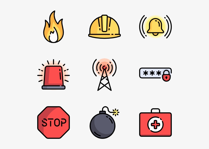 Safety 50 Icons - Safety Cartoon Png Transparent PNG - 600x564 - Free ...