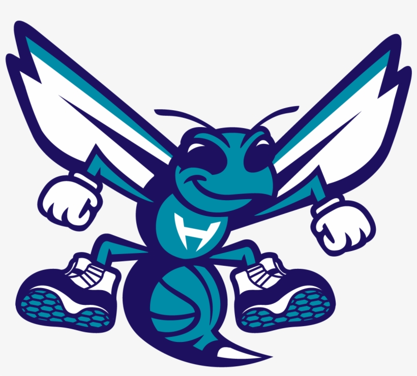 New Secondary Logo - New Hornets Logo Transparent PNG - 1352x1016 ...