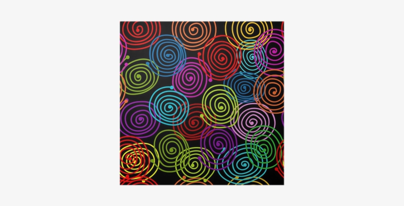 Abstract Swirl Pattern For Your Design Poster • Pixers® - Design ...