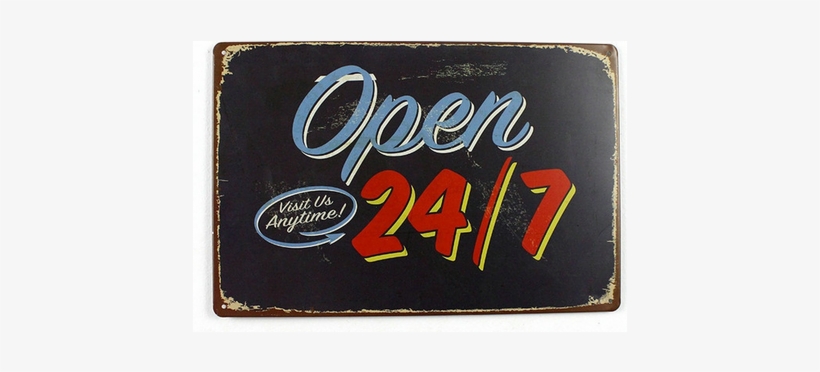 Open 24/7 - 24 7 Shop Transparent PNG - 458x458 - Free Download on NicePNG