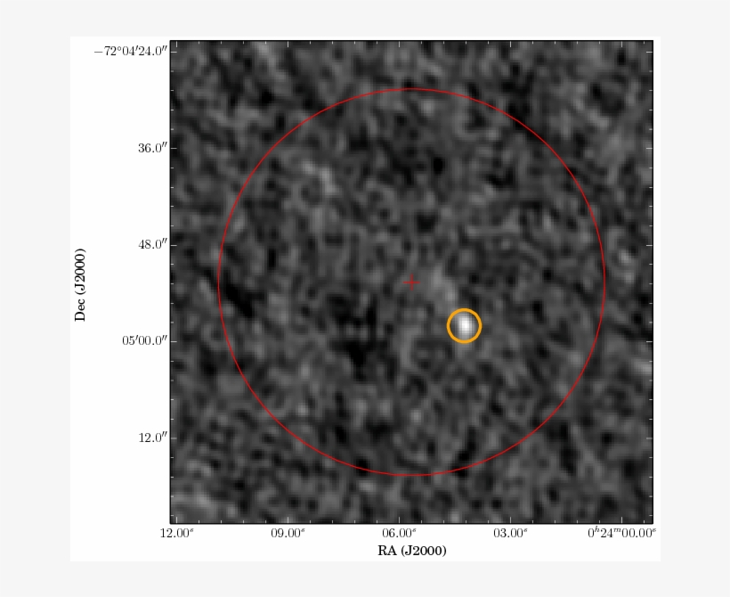 5-ghz Atca Image Of The Core Of 47 Tuc - Radio Imaging Transparent PNG ...