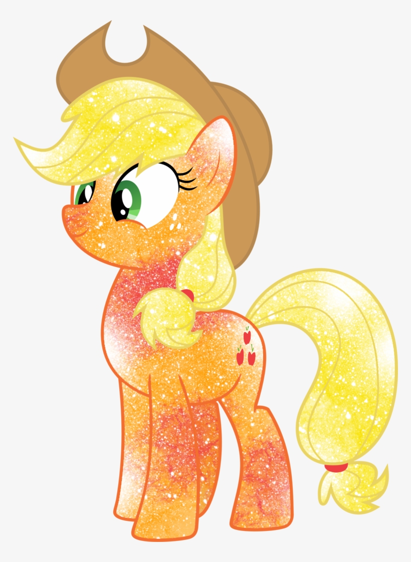 #1085041 - Applejack, Artist - Digiradiance, Artist - Galaxy Applejack ...