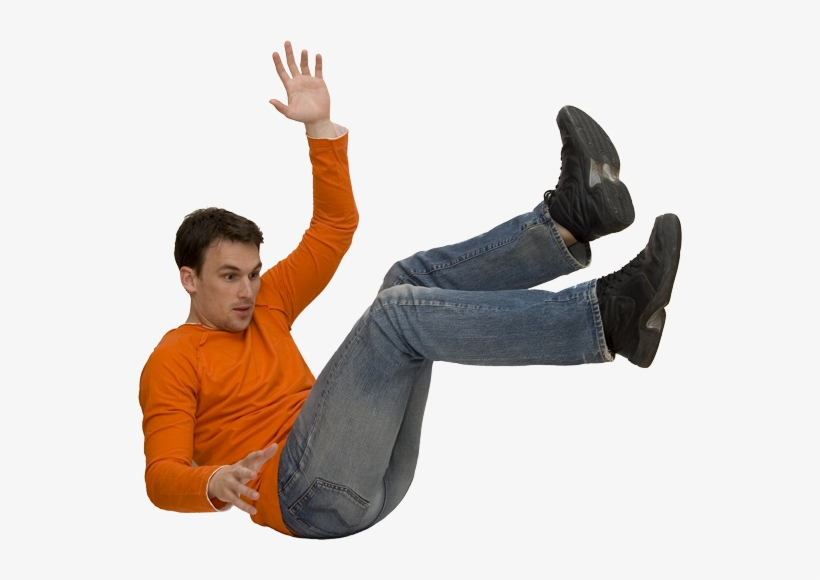 Contact Us - Man Falling Transparent PNG - 544x500 - Free Download on ...