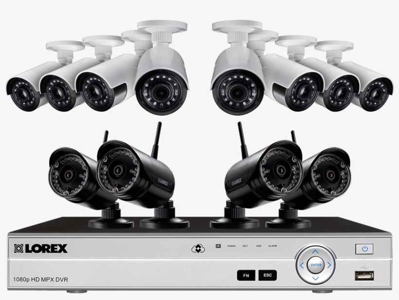 Dvr Systems - ' - Lorex Lw1684uw Wireless Security Camera System With ...