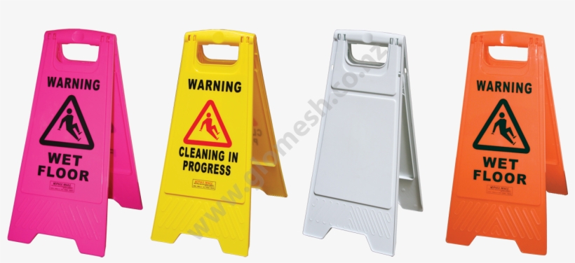 Download Gala A-frame Safety Sign - Pink Wet Floor Sign - HD ...