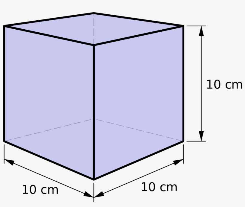 Cube With Dimensions Transparent PNG 1200x960 Free Download On NicePNG