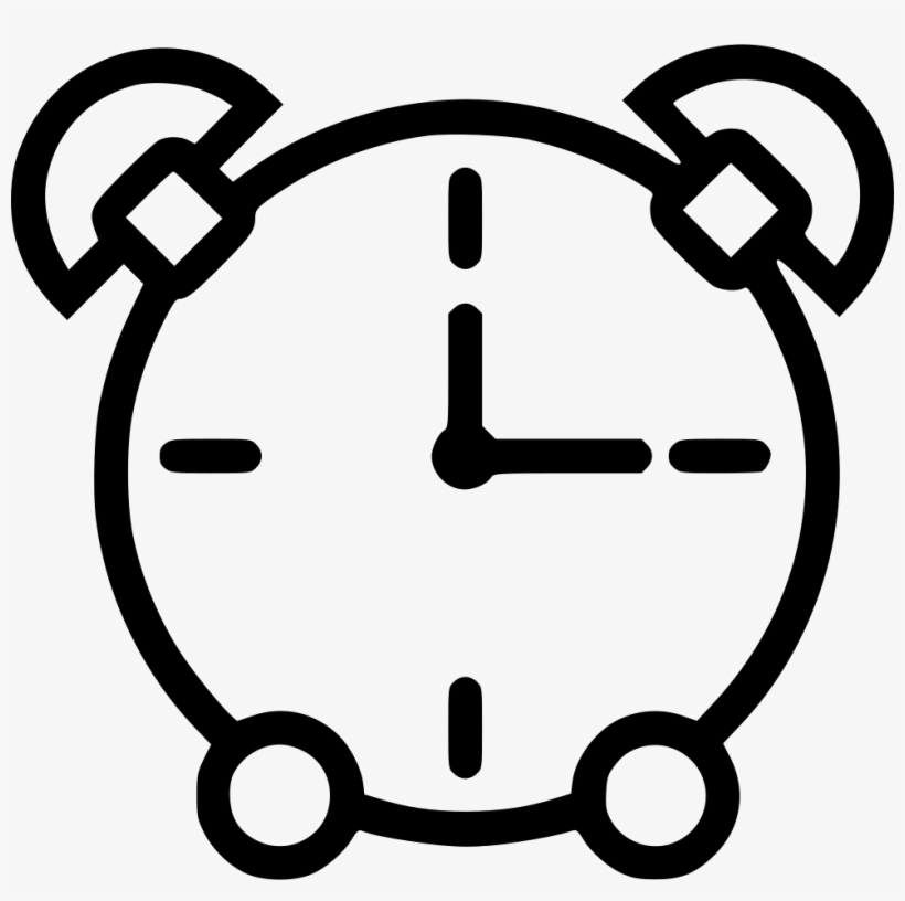 Alarm Bell Clock Ring Timer Stop Watch Clock - Time Icon Transparent ...