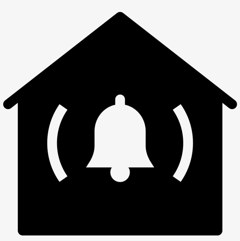 Home Alarm Filled Icon - Icon Transparent PNG - 1600x1600 - Free ...