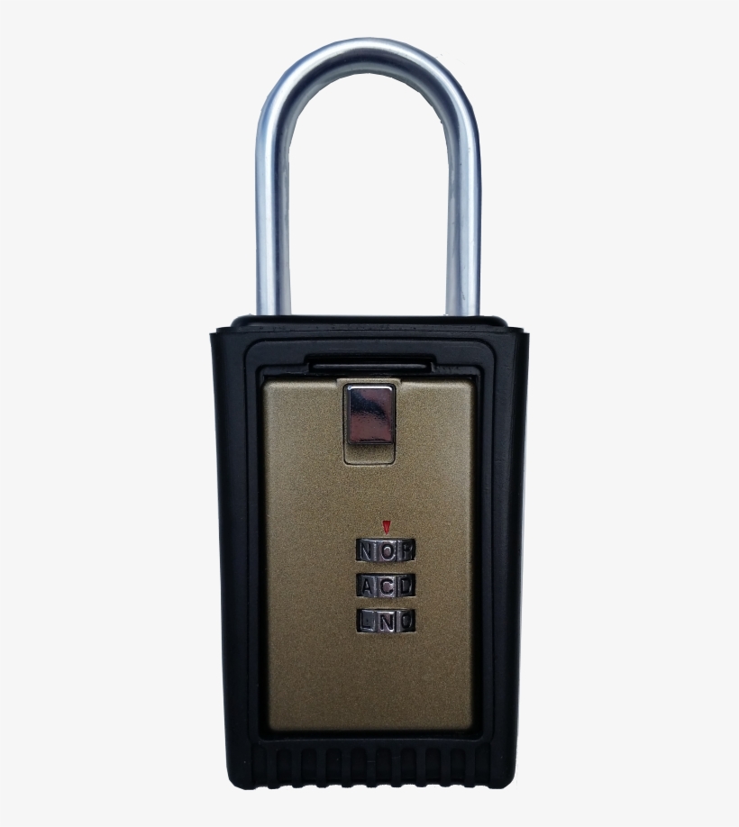 3-wheel Alpha Combination Lock Box - Security Transparent PNG ...