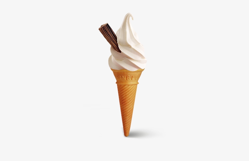 Our Signature Soft Serve, Whirled On A Crispy Cone - Ice Cream Mr ...