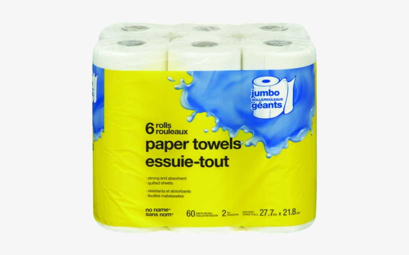 No Name Brand Paper Towels Transparent PNG - 500x500 - Free Download on ...