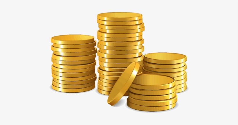 Coin But One Of - Gold Coins Plain Transparent PNG - 612x526 - Free ...