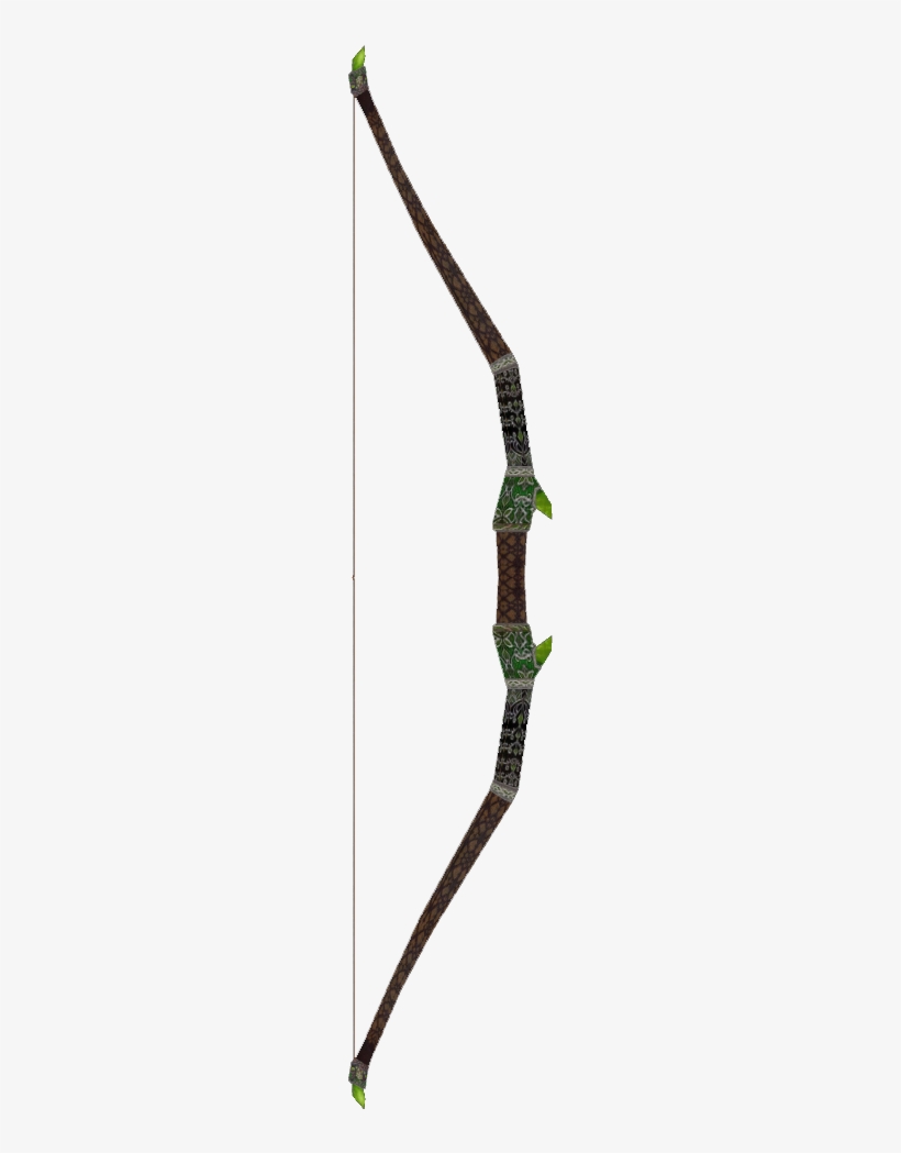 Glass Bow Ob - Oblivion Ebony Bow Transparent PNG - 727x970 - Free ...