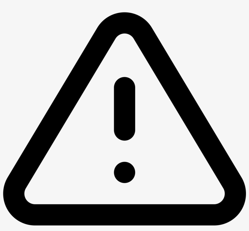Banner Clip Art - Warning Triangle Icon Transparent PNG - 2000x2000 ...