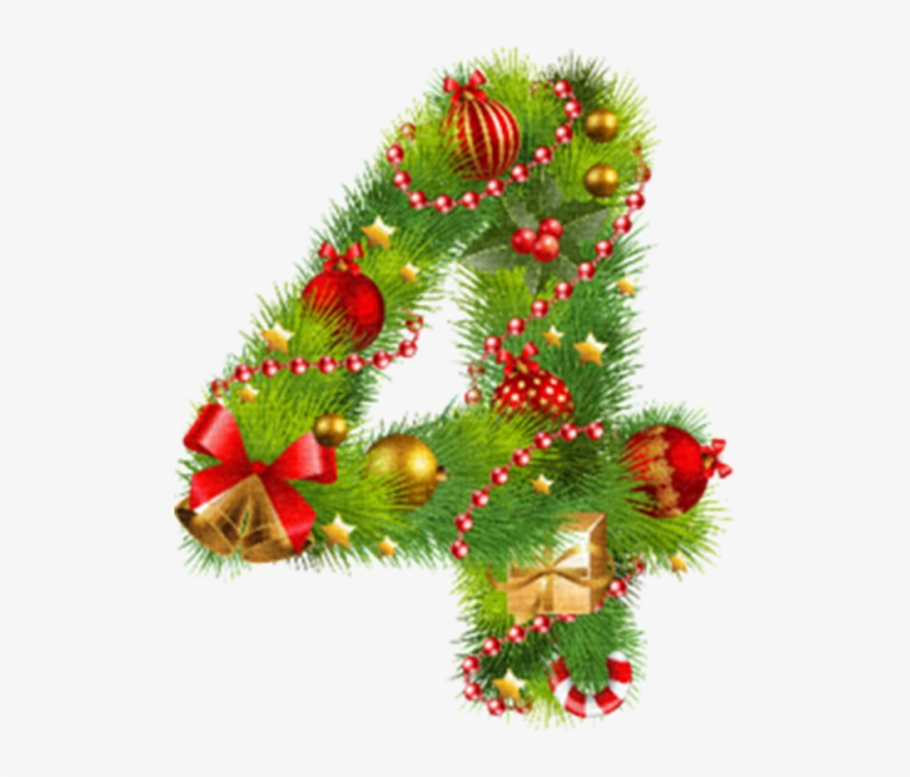 Christmas Numbers Png Christmas Numbers Clipart Transparent - Navidad ...