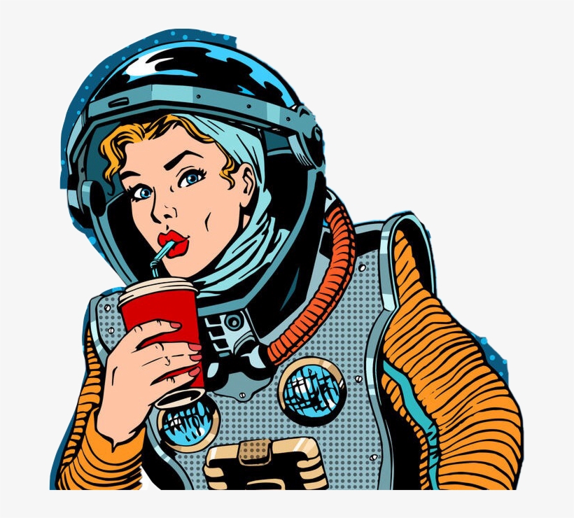 Retro Vintage Astronaut Freetoedit - Richard Palmer-james - Takeaway ...