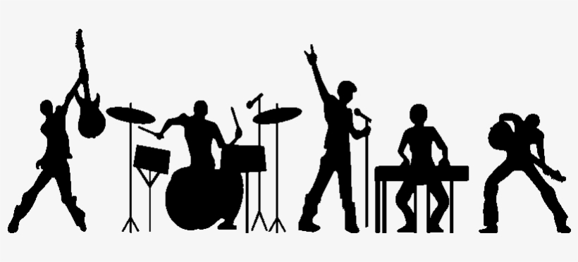 Sticker Musique Concert De Rock Ambiance Sticker Kc10960 - Rock Musique ...