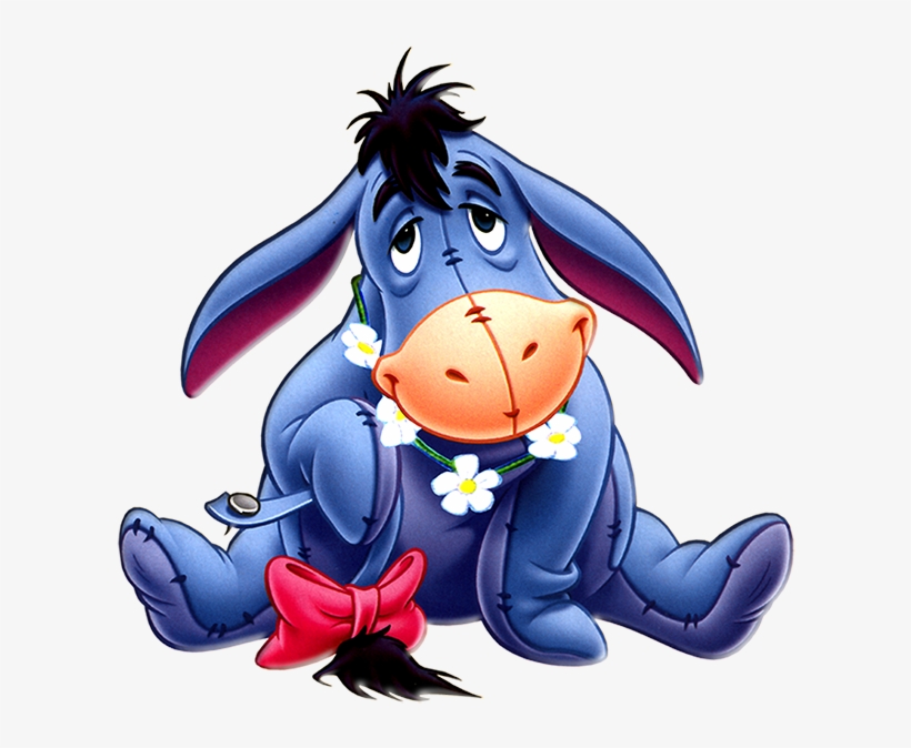 Eeyore Free Clipart - Winnie The Pooh (life Size Stand Up) Transparent ...