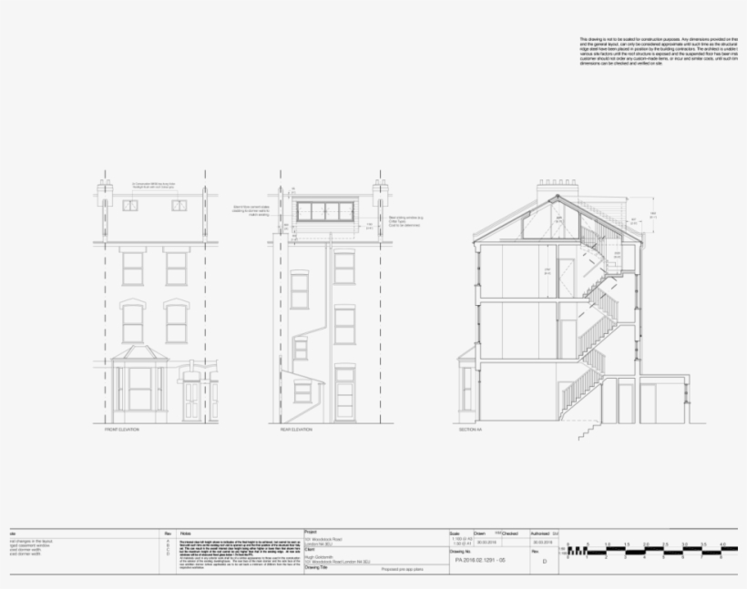 Retrofit Victorian House - Technical Drawing Transparent PNG - 960x750 ...