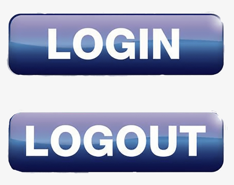 Login And Logout Buttons8 - Login Transparent PNG - 815x582 - Free ...