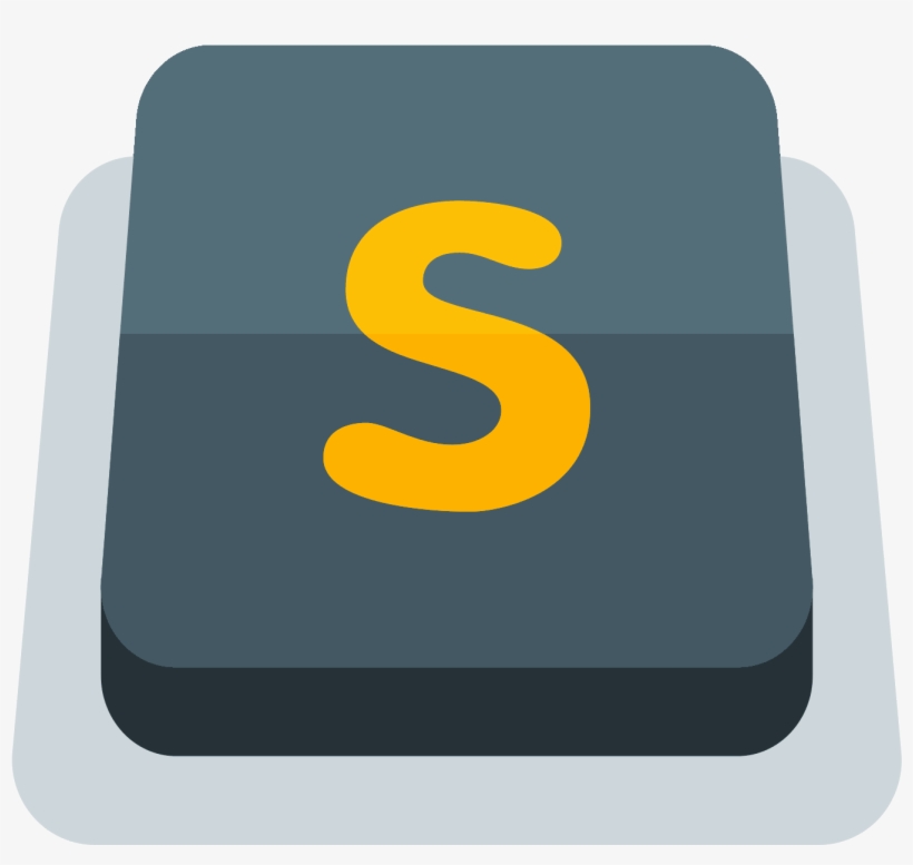 Sublime Text Icon - Sublime Text Logo Png Transparent PNG - 1600x1600 ...
