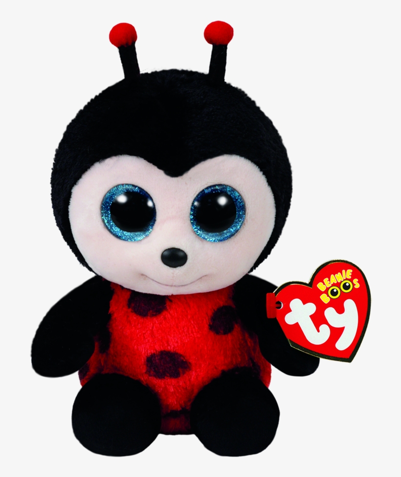 Ty Beanie Boo Izzy The Ladybug - Beanie Boo - Izzy Lady Bug Transparent ...