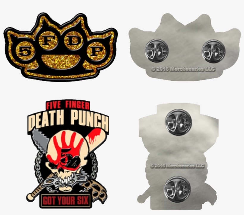 5fdp Pin Bundle - Five Finger Death Punch Pin Transparent PNG ...