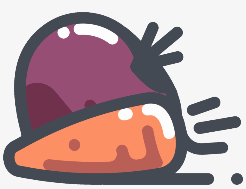 Beetroot And Carrot Icon - Beterraba Icon Png Transparent PNG ...