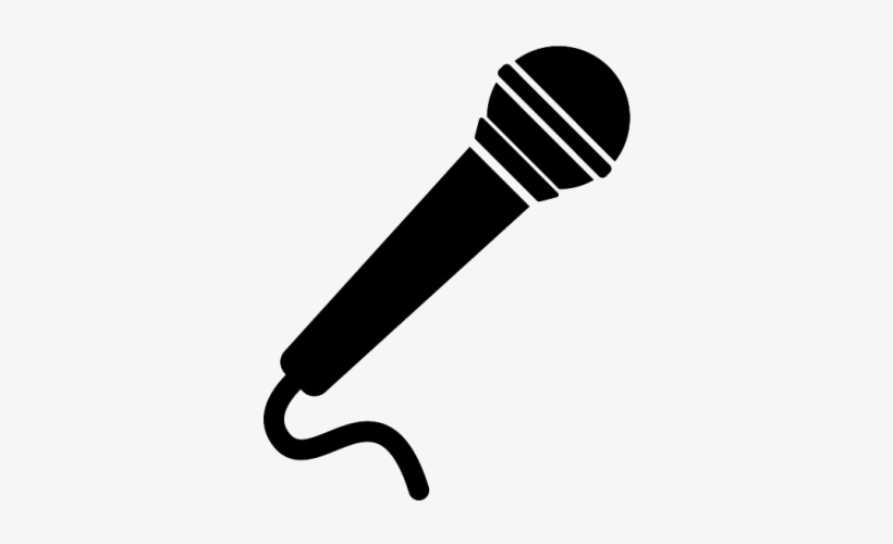 Microphone Png Karaoke Is An Optional Extra At R150 - Silueta De Un ...