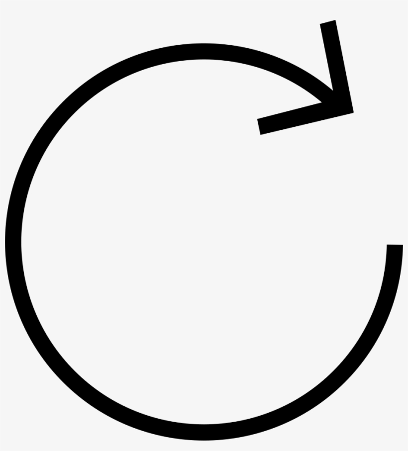 Circular Arrow - - Icon Transparent PNG - 926x980 - Free Download on ...