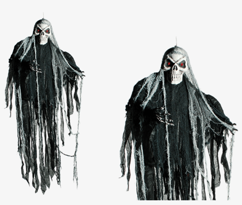 Halloweenowy Duch Z Czaszką Transparent PNG - 945x709 - Free Download ...